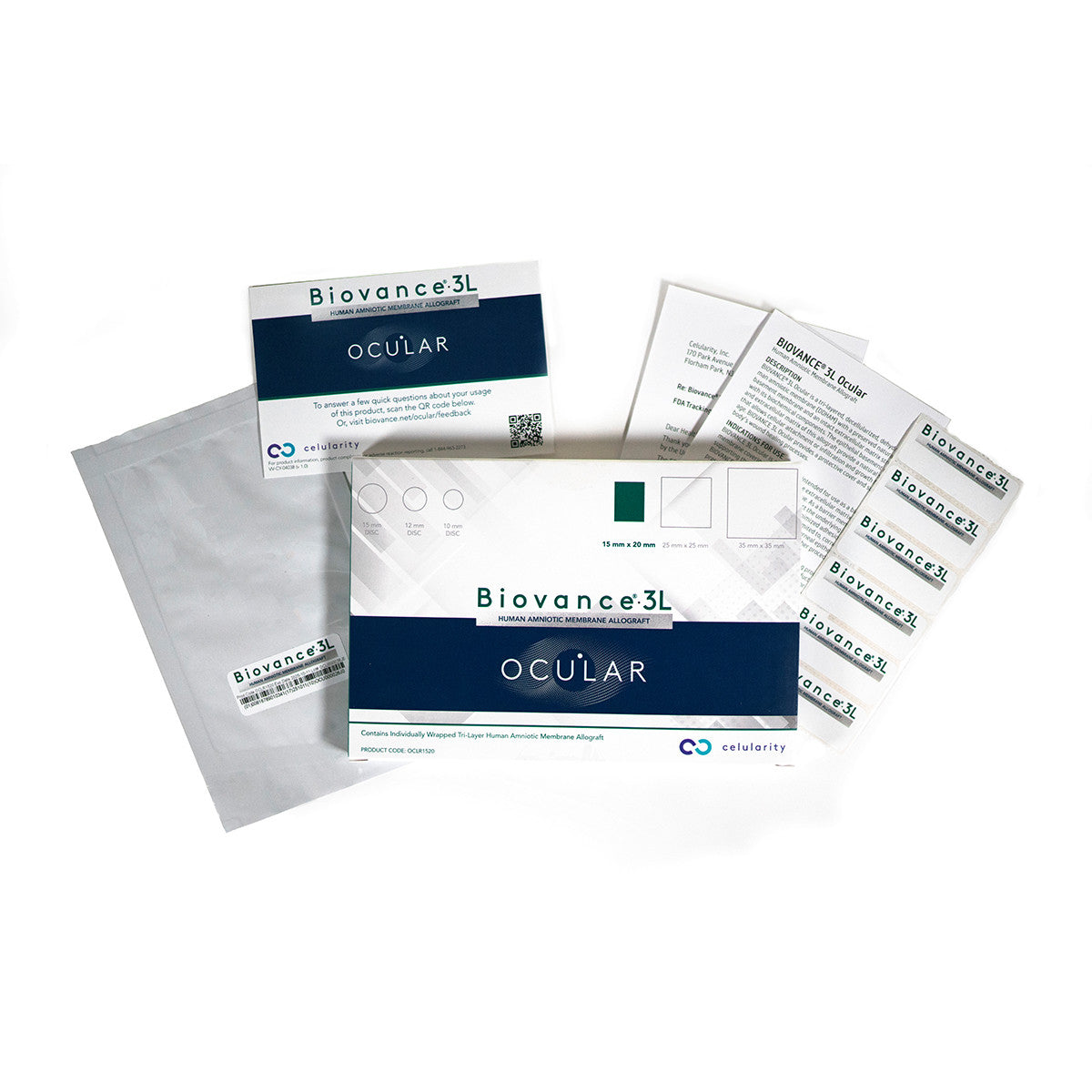 Biovance 3-Layer 15x20mm – Versea Ophthalmics